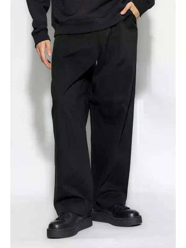 Moschino Logo Patch Trousers