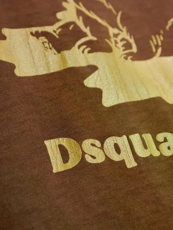 Dsquared2 Cotton T-shirt - Brown