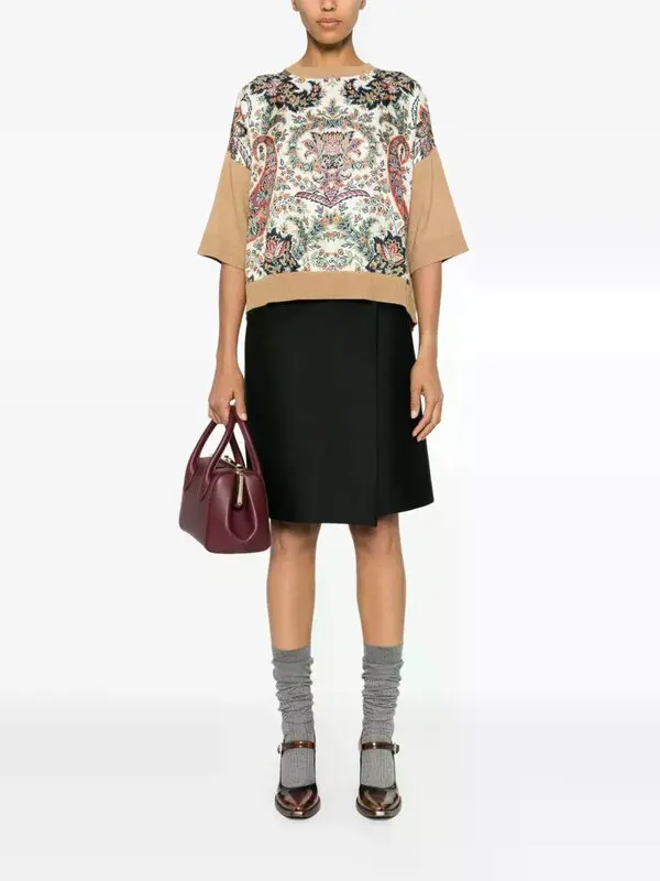 Etro Floral-print Jumper