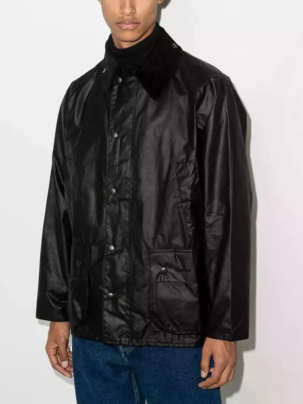 Barbour Bedale Wax Jacket - Black