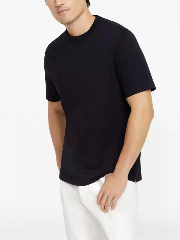 Brunello Cucinelli Crew-neck Cotton Jersey T-shirt - Blue