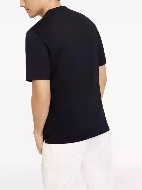 Brunello Cucinelli Crew-neck Cotton Jersey T-shirt - Blue