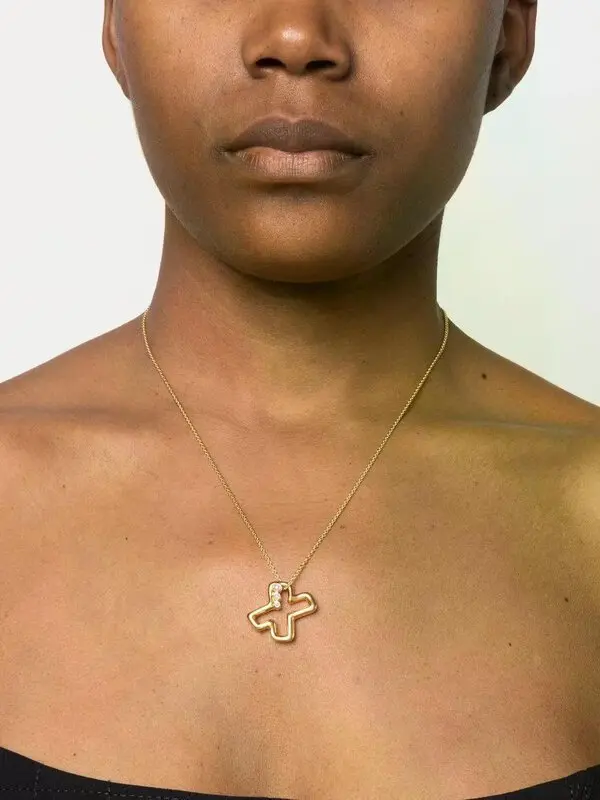 MISSOMA Pearl-embellished Initial Pendant Necklace