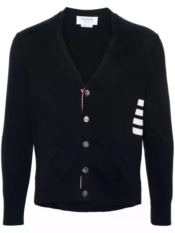 Thom Browne Cotton V-neck Cardigan