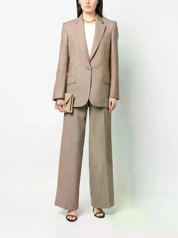 Stella McCartney Pleated Wide-leg Trousers