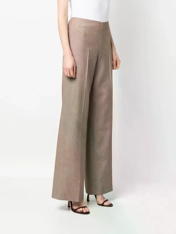 Stella McCartney Pleated Wide-leg Trousers