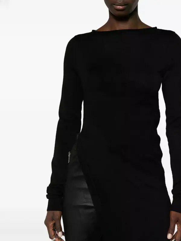 Rick Owens Longline Wool Top