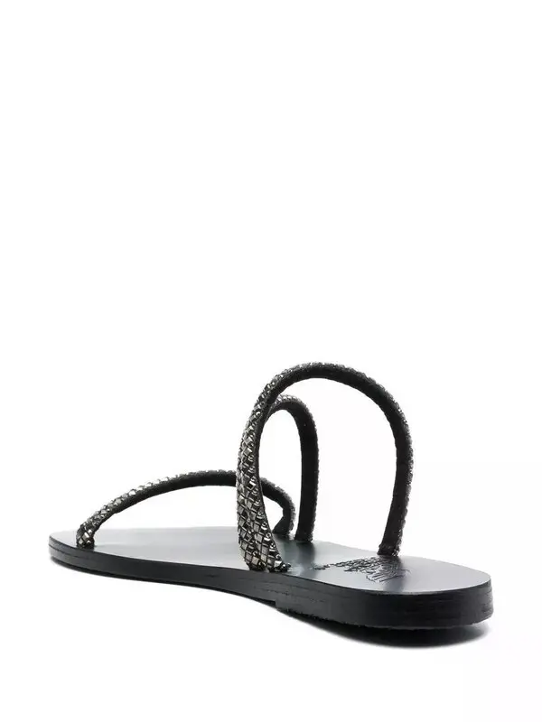 ANCIENT GREEK SANDALS Polytimi Crystal-embellished Sandals