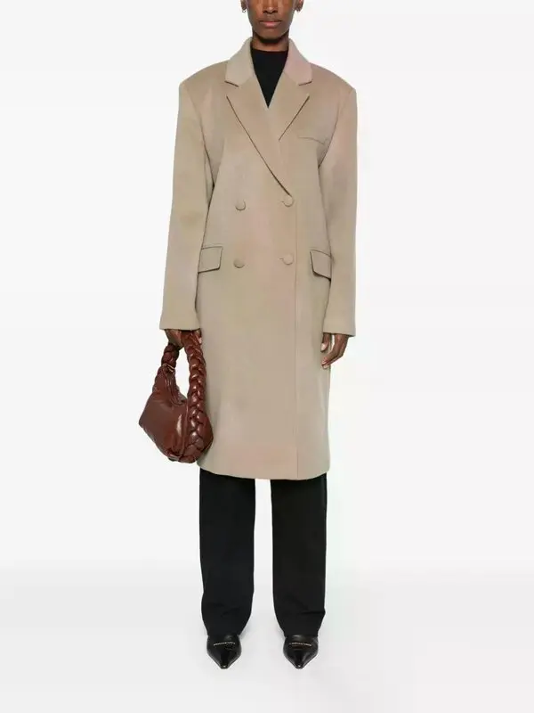 IRO PARIS Buttoned Double-breasted Coat