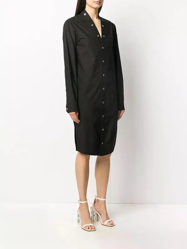 Rick Owens Press-stud Shirt Dress