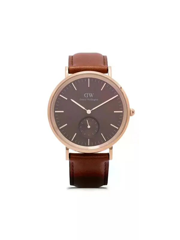 DANIEL WELLINGTON Classic Multi-eye 40mm Strap Watch - Brown
