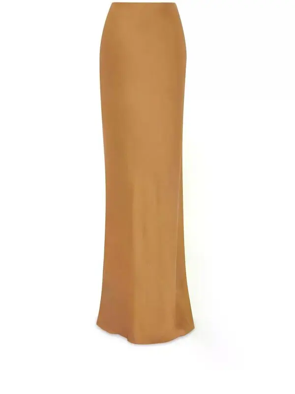 Saint Laurent Silk Floor-length Skirt