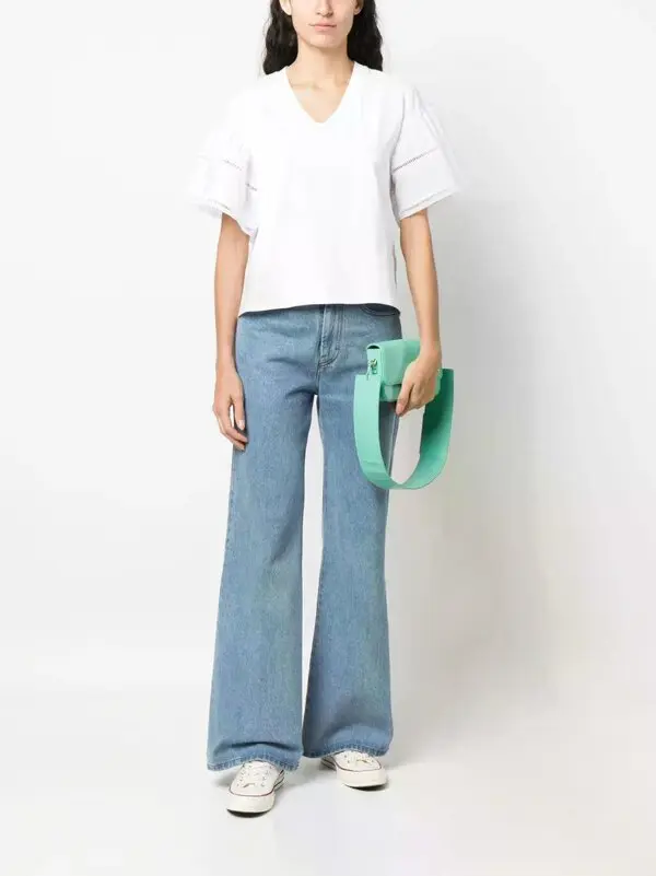 Woolrich Puff-sleeve T-shirt