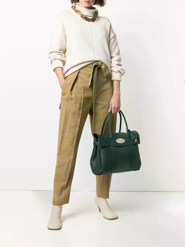 Mulberry Bayswater Heavy-grain Tote - Green