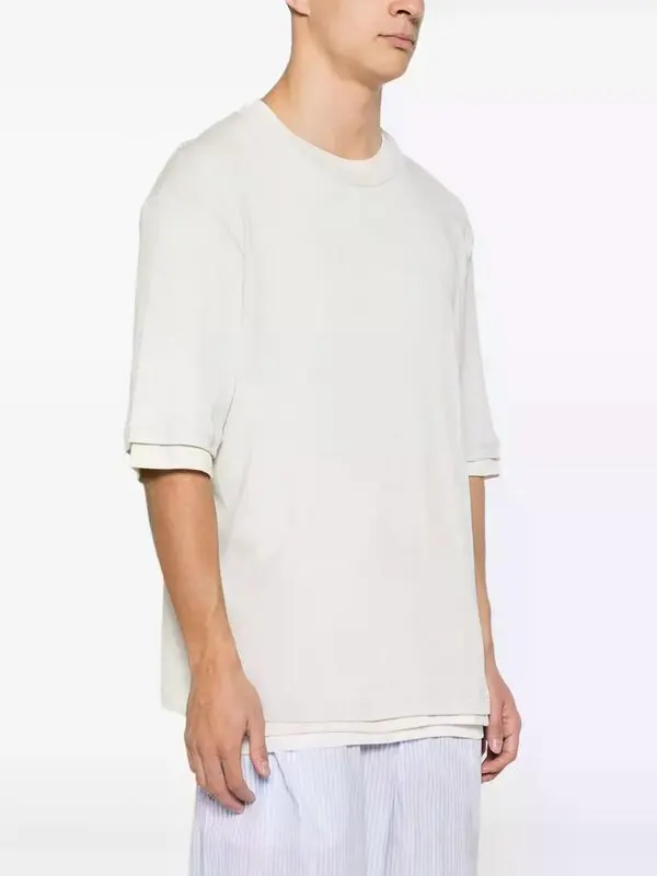 JIL SANDER Layered Cotton T-shirt