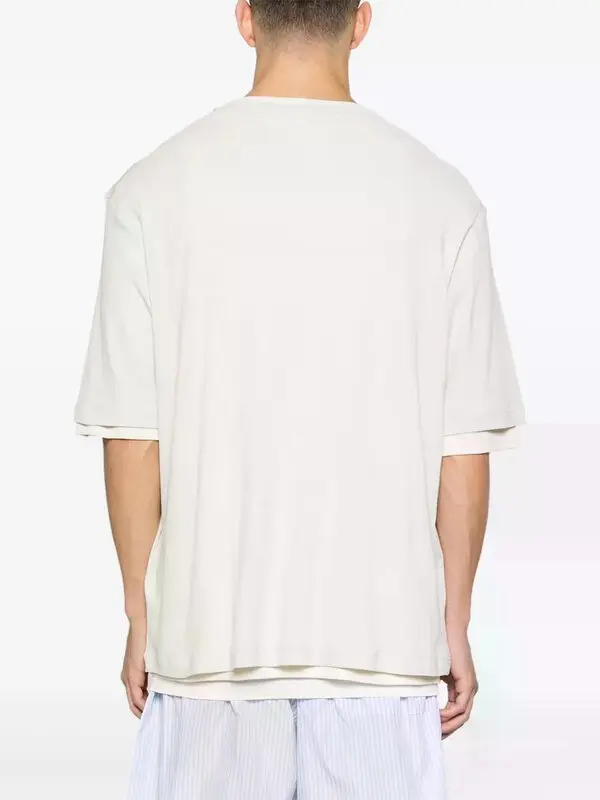 JIL SANDER Layered Cotton T-shirt