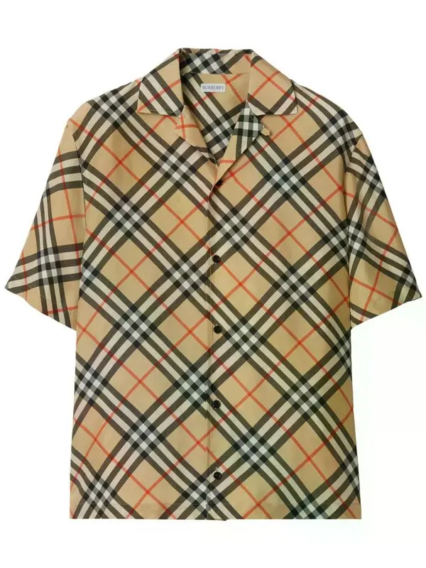 Burberry Nova Check Silk Shirt