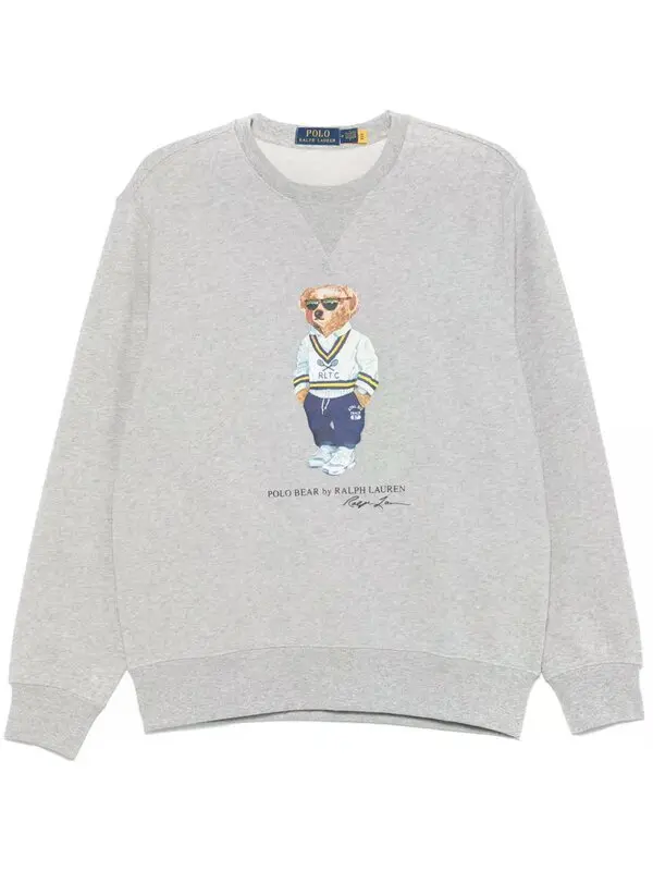 Polo Ralph Lauren Bear Fleece Sweatshirt - Grey