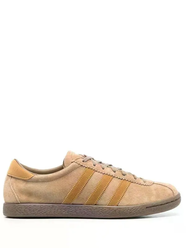 Adidas Tobacco 3-stripes Leather Sneakers - Brown