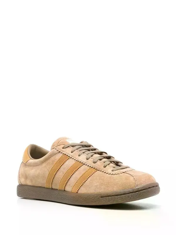 Adidas Tobacco 3-stripes Leather Sneakers - Brown