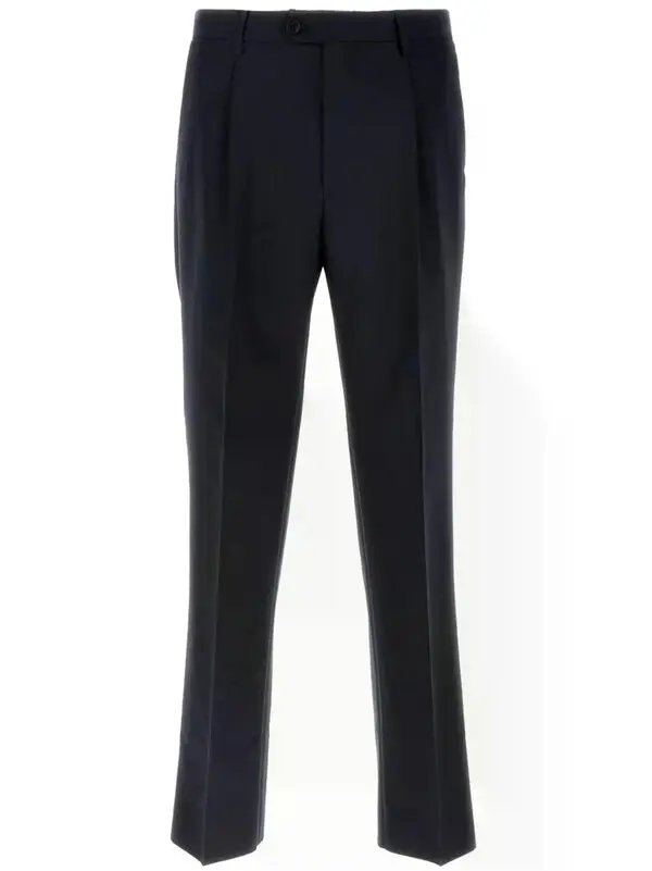 Etro Pleated Wool Trousers