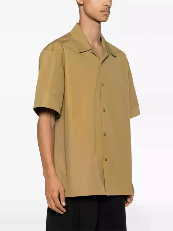 JIL SANDER Short-sleeve Cotton Shirt
