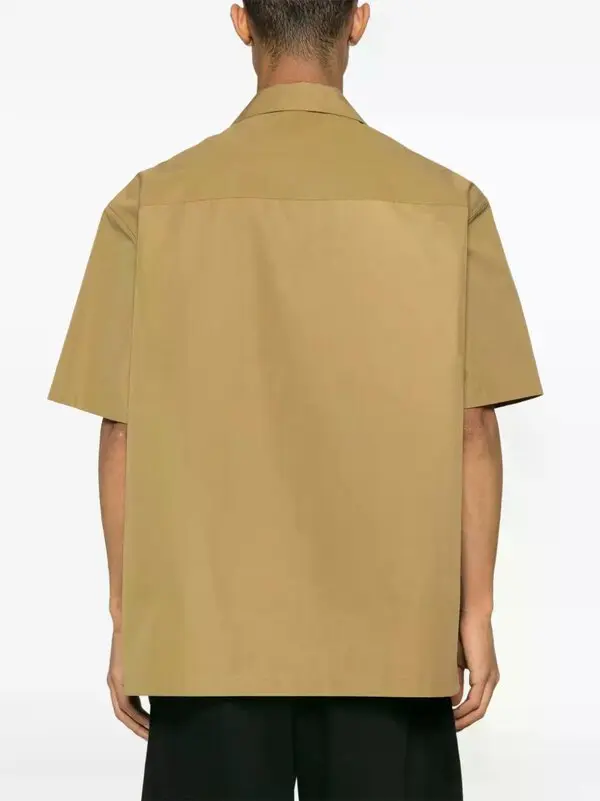 JIL SANDER Short-sleeve Cotton Shirt