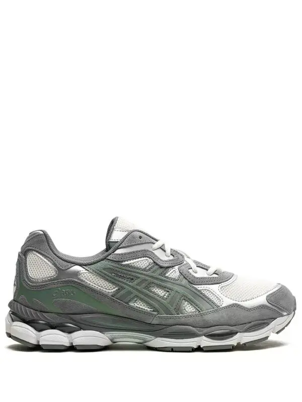 Asics Gel-nyc Cream/steel Sneakers - Grey