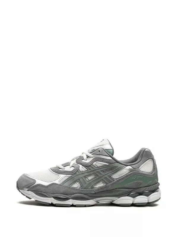 Asics Gel-nyc Cream/steel Sneakers - Grey