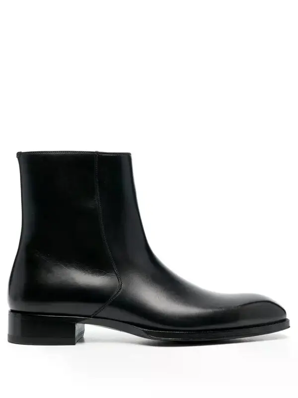 TOM FORD Calf Leather Ankle Boots