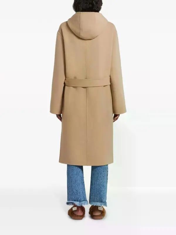 Marni Belted Hooded Coat