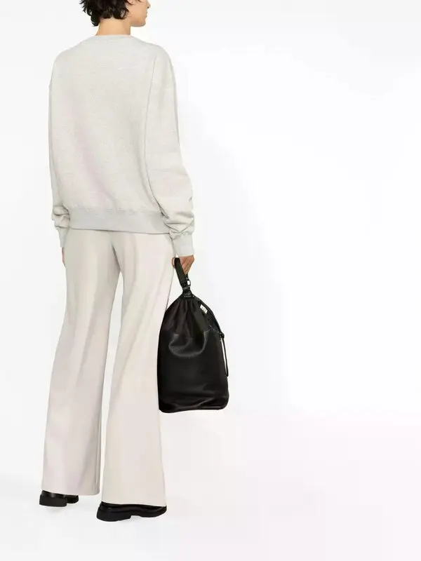 JIL SANDER Logo Print Cotton Sweatshirt
