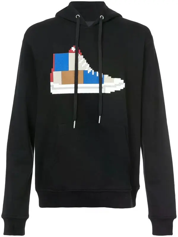 MOSTLY HEARD RARELY SEEN 8-BIT Patchwork Sneaker Hoodie