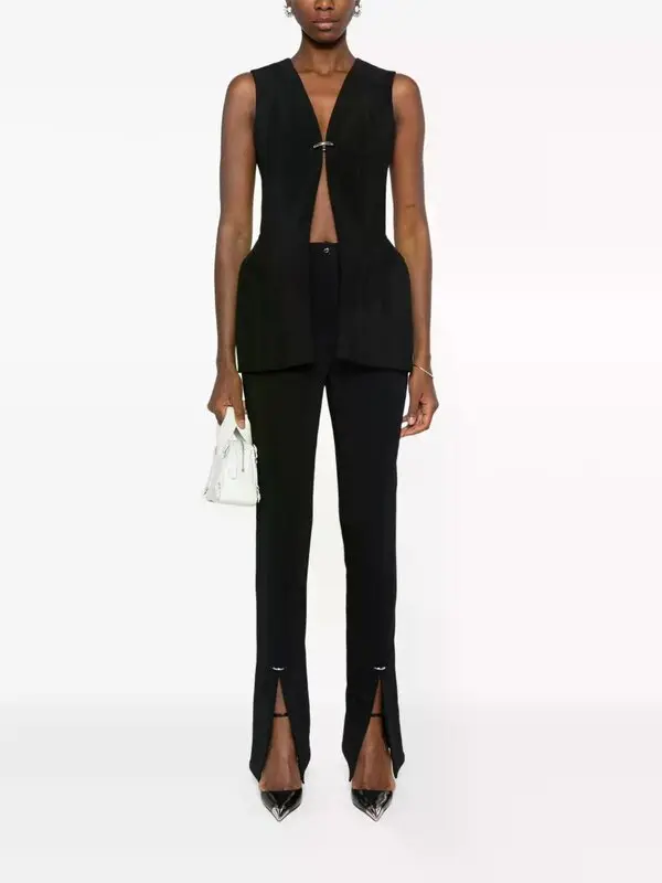 MUGLER Pierced Trousers