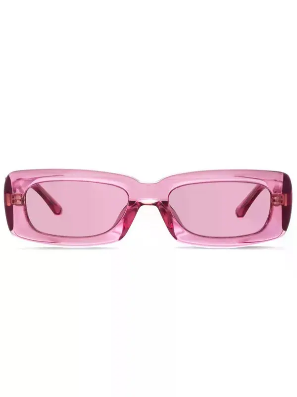 Linda Farrow X Marfa Rectangle Sunglasses - Pink