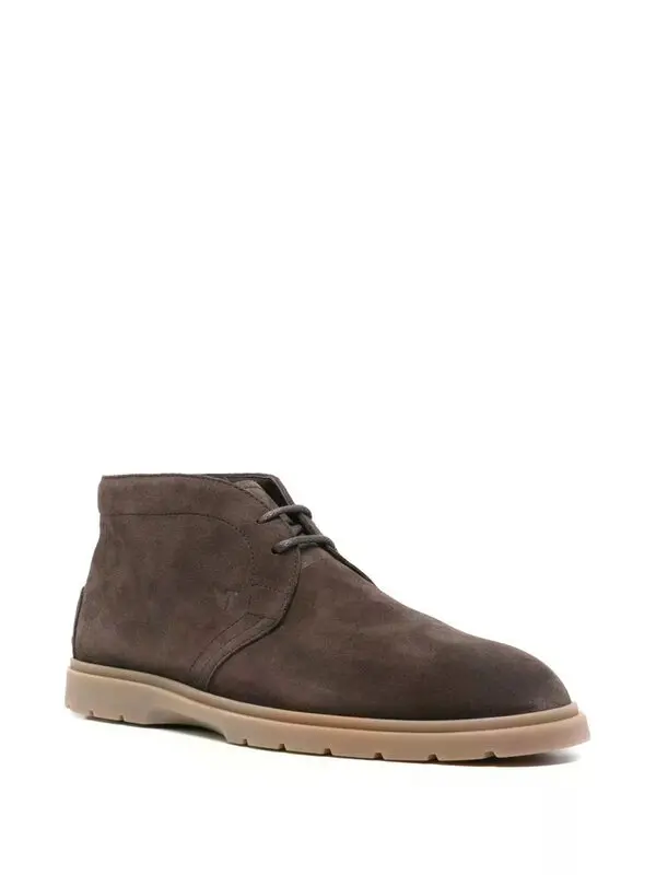 TOD'S Desert Suede Boots - Brown