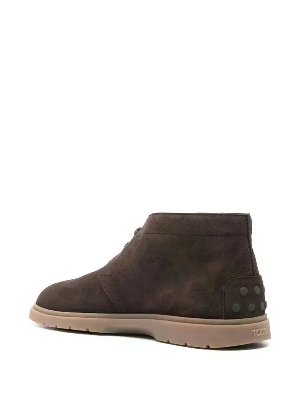 TOD'S Desert Suede Boots - Brown
