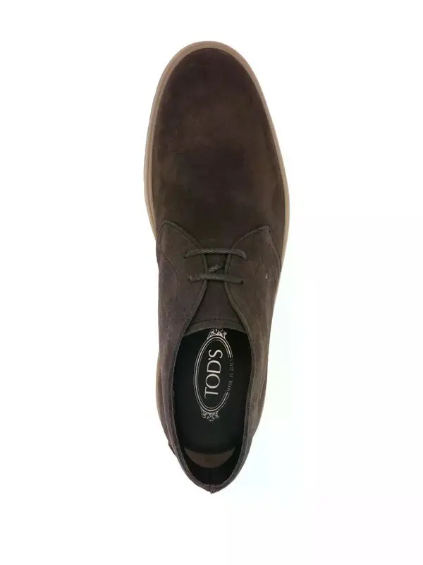 TOD'S Desert Suede Boots - Brown