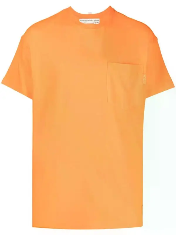 ADVISORY BOARD CRYSTALS Chest-pocket Cotton T-shirt