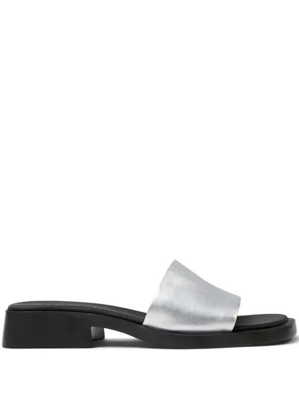 Camper Dana Mules - Silver