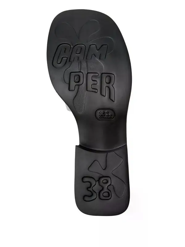 Camper Dana Mules - Silver