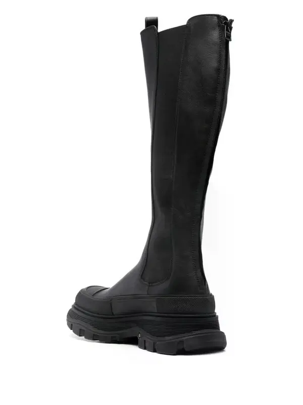 Alexander McQueen Tread Boots - Black
