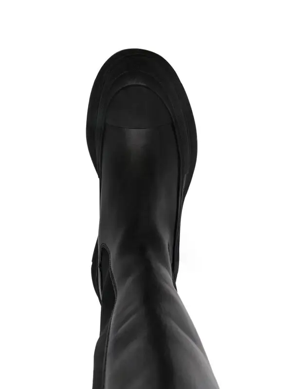Alexander McQueen Tread Boots - Black