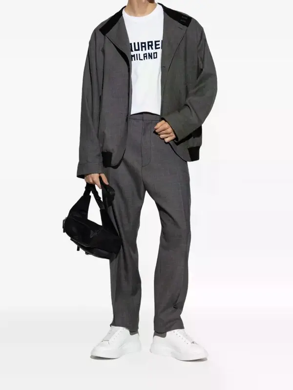 Dsquared2 Wool Trousers - Grey