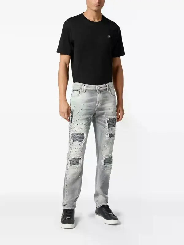 Philipp Plein Studded Jeans
