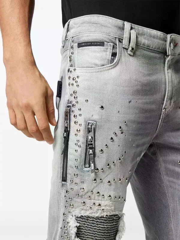 Philipp Plein Studded Jeans