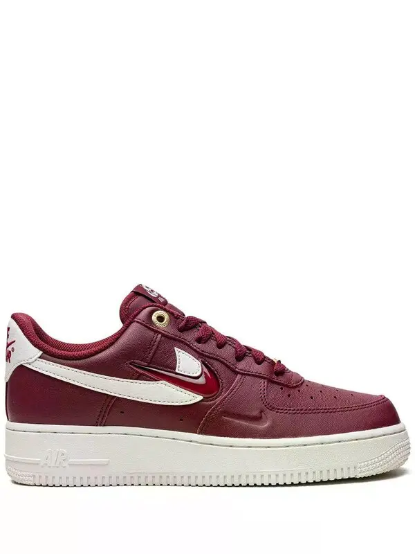 Nike Air Force 1 Low Logo Sneakers - Red