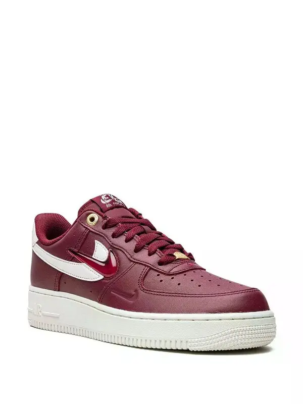 Nike Air Force 1 Low Logo Sneakers - Red