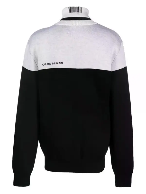 VTMNTS Numbered Roll-neck Jumper