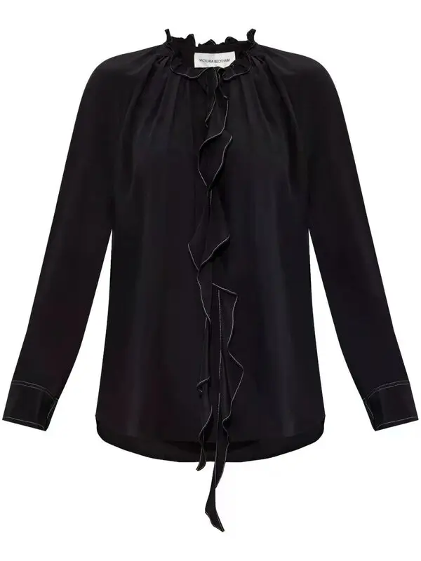 Victoria Beckham Ruffle-detailing Blouse